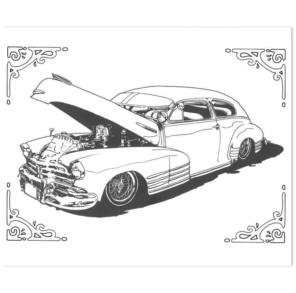 Lowrider Coloring Book – Racine Art Museum Store